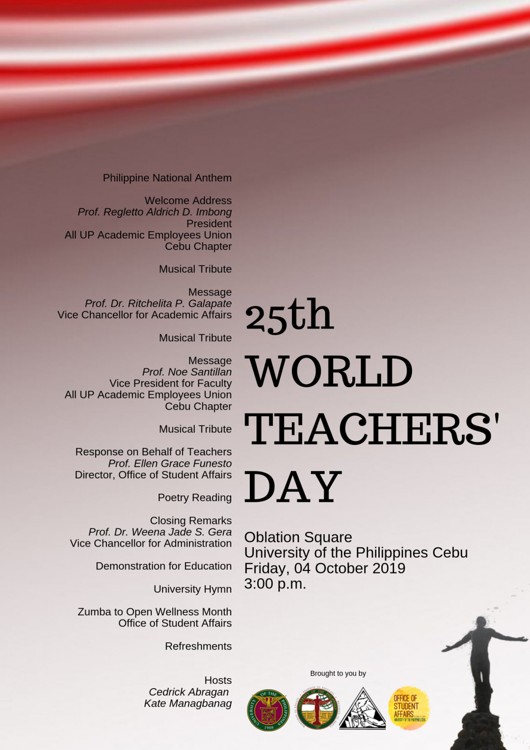 UP Cebu Celebrates 25th World Teachers’ Day | University of the ...